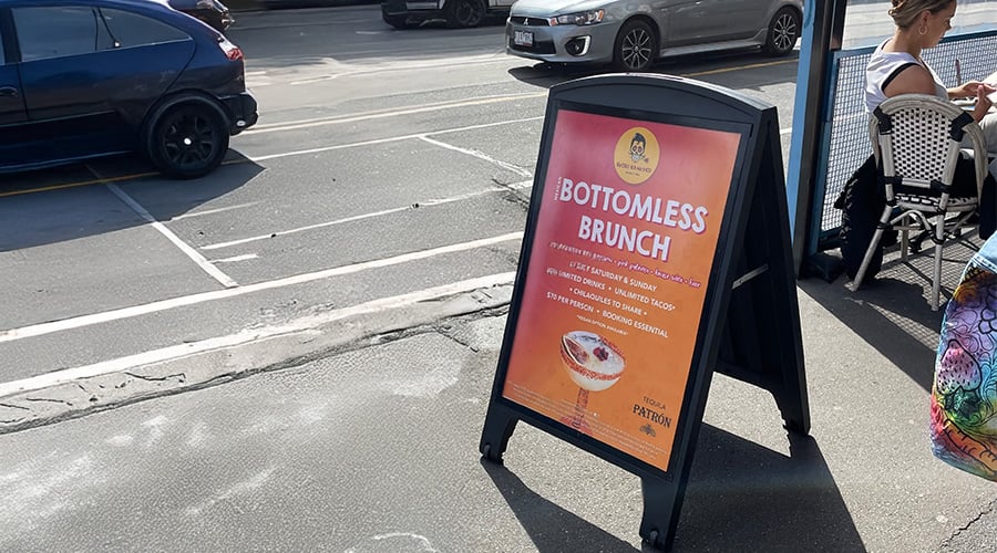 Spring into Success with A-Frames for Your Business Brand Awareness